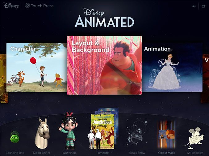 DISNEY ANIMATION IS AT YOUR FINGERTIPS Apps Store Free